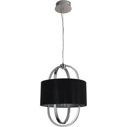 Searchlight LED-H&auml;ngeleuchte &raquo;H&auml;ngeleuchte Madrid, 1-flammig&laquo; LED-Modul 1 Stk. Warmwei&szlig; Klassisches Ambiente schwarz 1, &Oslash; 38cm H: 54cm, 1 Stk.