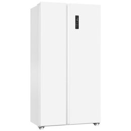 Exquisit Side-by-Side &raquo;SBS46-040D weiss&laquo; 177 cm hoch 91 cm breit wei&szlig; Einheitsgr&ouml;&szlig;e