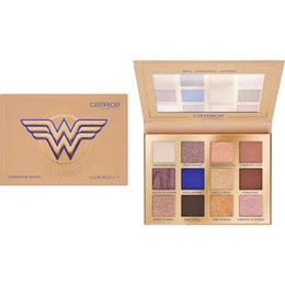 Catrice Damen Lidschatten-Palette &raquo;Wonder Woman Eyeshadow Palette&laquo; Hochpigmentiert mit matten, schimmernden und metallischen Texturen. bunt 