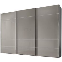 STAUD Schwebet&uuml;renschrank &raquo;Sonate Lucca, Made in Germany&laquo; Mit vier verschiedenen Ausstattungsvarianten grau Holzwerkstoff Vulkan Dekor, B/H/T: 249cm x