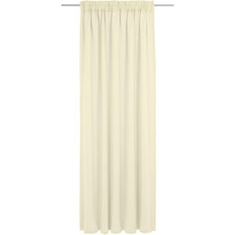 WIRTH Vorhang &raquo;Sunday&laquo; Multifunktionsband 1 Stk. tlg. nach Ma&szlig; beige Jacquard, Baumwolle, Polyester 215cm, Multifunktionsband, 142cm