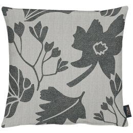 Apelt Dekokissen &raquo;Marlene&laquo; Kissenh&uuml;lle mit F&uuml;llung, 1 St&uuml;ck schwarz Kunstfaser, Polyester B/L: 45cm x 45cm, 1 Stk.