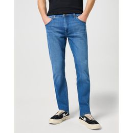 Wrangler Herren Straight-Jeans &raquo;GREENSBORO&laquo; Regular Straight fit blau 34, L&auml;nge 32