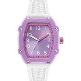 Ice Watch Ice-Watch Jungen ice-watch Quarzuhr &raquo;ICE boliday - Kids - Plastic - Small - 3H&laquo; Armbanduhr, Kinderuhr, M&auml;dchenuhr, Jungenuhr, Silikonarmband wei&szlig; 