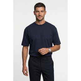 Hugo Herren Hugo T-Shirt &raquo;Dinkee&laquo; Oversized-Fit, reine Baumwolle, Logo-Druck blau M