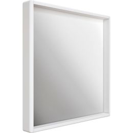 OTTO home Spiegel &raquo;Livana&laquo; FSC zertifiziertes Massivholz wei&szlig; Massivholz B/H/T: 80cm x 80cm x 8cm