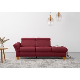 OTTO home Recamiere &raquo;Lindgren&laquo; wahlweise motorische TV-Funktion, Bettkasten und Kopfteilverstellung rot 100% Polyester B/H/T: 206cm x 84cm x 93cm, 