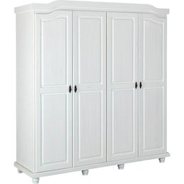 Inter Link Kleiderschrank &raquo;Isny, Bauernschrank Kiefer Massivholz, FSC, Landhausstil&laquo; Dielenschrank mit Soft-close T&uuml;ren, BxTxH: 183,30 x 59,30 x 197,80 cm 