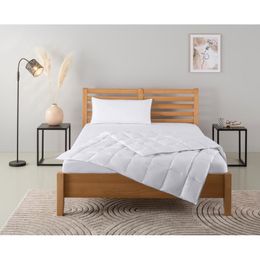 OTTO home Daunenbettdecke + Kopfkissen &raquo;Moulle, Bettdecke in 135x200 cm, 155x220 cm, 2-tlg.&laquo; Set mit Kissen 40x80 cm, 80x80 cm, Sommer, Winter, Made 