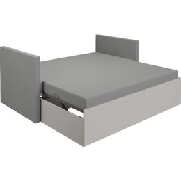 Paidi Jugendbett &raquo;FLYNN in verschiedenen Ausf&uuml;hrungen, Ausziehbett mit 2 Liegefl&auml;chen&laquo; G&auml;stebett, Metallgestell inkl. Lattenroste, 2-in-1 