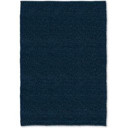 Sch&ouml;ner Wohnen Kollektion SCH&Ouml;NER WOHNEN-Kollektion Wollteppich &raquo;Junika&laquo; rechteckig 8 mm H&ouml;he Indoor, nat&uuml;rliches Material blau Polyester, Wolle B : 170cm 1 Stk., 8mm, L: 240cm