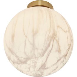 It'S About Romi it's About RoMi Deckenleuchte &raquo;CARRARA&laquo; E27 1 Stk. Marmor Look wei&szlig; 1, &Oslash; 28cm H: 22cm, 1 Stk.