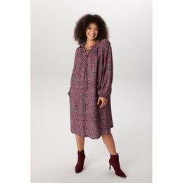 Aniston Plus Damen Aniston PLUS Tunikakleid in sch&ouml;nem Paisleydessin - NEUE KOLLEKTION lila 54, N-Gr