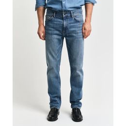 Gant Herren Regular-fit-Jeans &raquo;REGULAR Gant JEANS&laquo; blau 40, L&auml;nge 32