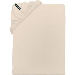 CAMP DAVID Spannbettlaken &raquo;CAMP DAVID&laquo; gewebtes Label Baumwoll-Jersey, Obermaterial: 100% Baumwolle B/L: 200cm, 1 Stk., Baumwoll-Jersey, 90-100x200 