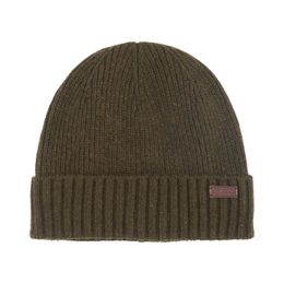Barbour M&uuml;tze Carlton Beanie Dark Green (Gr&ouml;&szlig;e: Einheitsgr&ouml;&szlig;e)