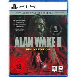 EPIC GAMES Spielesoftware &raquo;Alan Wake 2 Deluxe Edition&laquo; PlayStation 5 transparent