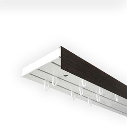 SN DECO GROUP Gardinenschiene &raquo;Vorhangschiene SH (1) mit Blende 5 cm&laquo; 3 l&auml;ufig-l&auml;ufig Fixma&szlig; wei&szlig; Kunststoff B/L: 480cm, 3 l&auml;ufig