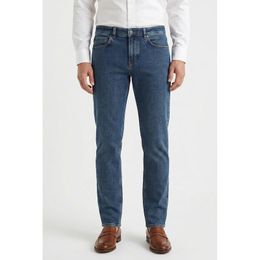 BOSS Orange Herren BOSS Orange 5-Pocket-Jeans &raquo;RE.MAINE&laquo; Regular Fit, Baumwoll-Mix, used washed blau 30, L&auml;nge 32