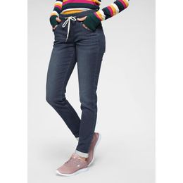Kangaroos Damen Kangaroos Bequeme Jeans elastische Passform, gerade Beinform blau 48, N-Gr