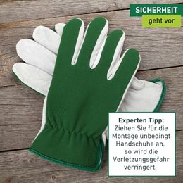 Windhager Voliere &raquo;f&uuml;r Tiere und Garten, Drahgitter verzinkt f&uuml;r den Au&szlig;enbereich&laquo; Stahlgitter erh&auml;ltlich in unterschiedlichen Gr&ouml;&szlig;en Stahl B/H/L: 250cm x 50cm