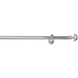GOOD LIFE Innenlaufschiene &raquo;Redondo&laquo; &Oslash; 20 mm 1 l&auml;ufig-l&auml;ufig Fixma&szlig; silber Aluminium, Metall B/L: 480cm &Oslash; 20mm, 1 l&auml;ufig