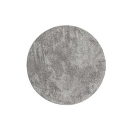 Esprit Teppich &raquo;#Swagger Shag&laquo; rund 30 mm H&ouml;he Shaggy, flauschig, modern, getuftet, hochflor, Wohnzimmer, stylisch grau Polypropylen &Oslash; 120cm 1 Stk., 30mm, &Oslash; 