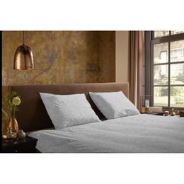 PURE luxury collection Wendebettw&auml;sche &raquo;Venlo&laquo; 2 Mikrofaser, Pflegeleicht, Rei&szlig;verschluss, Wende, 3D, blume, uni muster wei&szlig; Microfaser, Obermaterial: