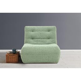 ell+ell ell + ell Schlafsofa &raquo;Vanja&laquo; gr&uuml;n B/H/T: 90cm x 85cm x 100cm, Mit Relaxfunktion,PUR-Schaumstoff