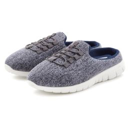 Vivance Dreams By Lascana Damen Vivance Dreams by Lascana Pantolette &raquo;Sneaker, Hausschuh,&laquo; Slipper, Pantoffel, Clog VEGAN blau 44