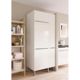 Optifit K&uuml;che &raquo;Lilly2&laquo; Breite 90 cm, wahlweise mit E-Ger&auml;t schwarz B/H/T: 90cm x 211,8cm x 58,4cm, ohne E-Ger&auml;t