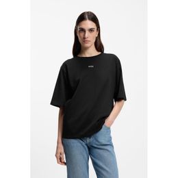 BOSS Orange Damen BOSS Orange T-Shirt &raquo;Enis Premium Damenmode&laquo; mit weiten &Auml;rmeln schwarz M (38)
