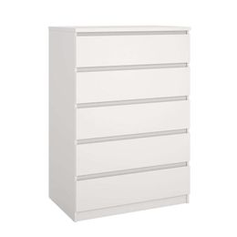 Home Affaire Kommode &raquo;Naia, Aufbewahrung, 5 Schubladen, Matt-Optik, grifflose Front&laquo; Modern, skandinavisches Design, in mehreren Farben, Hoch 