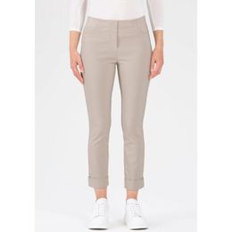 Stehmann Damen 3/4-Hose &raquo;Igor&laquo; in Gr&ouml;&szlig;en 32 bis 52, aus Viskose mit Stretch wei&szlig; 44, N-Gr