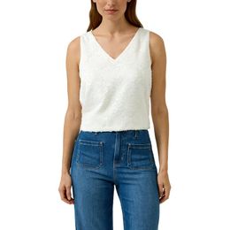 s.Oliver BLACK LABEL Damen s.Oliver BLACK LABEL Blusentop mit floralem Muster und V-Aussschnitt 34