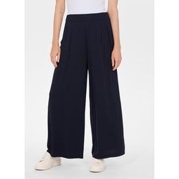 Ragwear Damen Schlaghose &raquo;LOGGAN&laquo; lockere Passform, langer Schnitt, aus Viskose, mit Gummizug blau XL (42), N-Gr