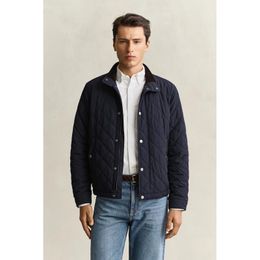 Gant Herren Steppjacke &raquo;CLASSIC QUILTED JACKET&laquo; ohne Kapuze Regular fit mit Stehkragen blau XL