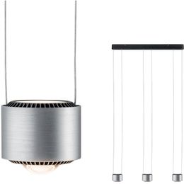 Paulmann LED Pendelleuchte &raquo;Aldan&laquo; 1 Stk. Warmwei&szlig; schwarz 3, &Oslash; 10cm H: 8,5cm, 1 Stk.