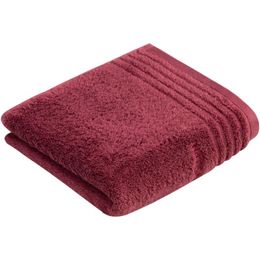 Vossen Handtuch &raquo;Vienna Style Supersoft&laquo; Supersoft Baumwolle lila Webfrottier, Baumwolle B/L: 50cmx100cm, 2 Stk., Webfrottier
