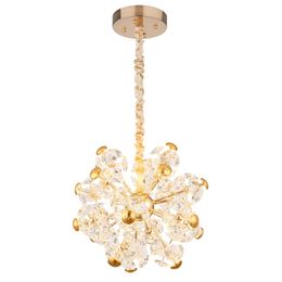 Globo LIGHTING H&auml;ngeleuchte &raquo;FLORIELLA&laquo; LED-Modul 1 Stk. Warmwei&szlig; H&auml;ngelampe Esszimmer-Leuchte Esstischleuchte Wohnzimmer gold &Oslash; 50cm H: 125cm, 1 Stk.