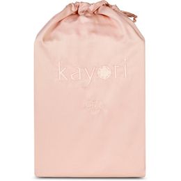 Kayori Spannbettlaken &raquo;Giza&laquo; 100% Baumwolle-Satin rosa Mako-Satin, Obermaterial: 100% Baumwolle B/L: 90cm x 200cm, 1 Stk., Mako-Satin, 80-90x200 12cm