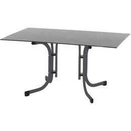 siena GARDEN Klapptisch &raquo;Sola&laquo; 140x90, klappbar grau B/H/T: 90cm x 70cm x 140cm