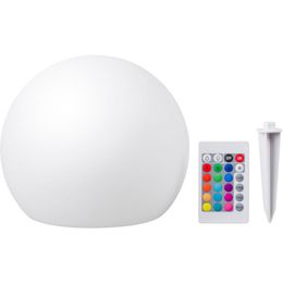 Ubbink LED Gartenleuchte &raquo;MultiBright Solar Float 30&laquo; Farbwechsler Kaltwei&szlig; RGB f&uuml;r Garten, Teich oder Pool wei&szlig; &Oslash; 30cm H: 28cm