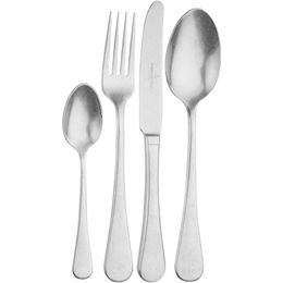 Besteck-Set &raquo;Rossini&laquo; mit Klappetui silber Edelstahl 24 Stk.