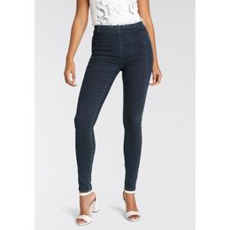 Arizona Damen Jeansjeggings extra-eng geschnittene Beinform, hohe Leibh&ouml;he blau 38, N-Gr