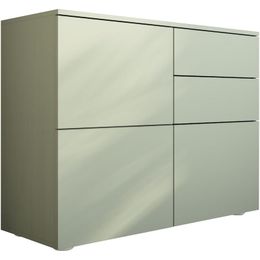 borchardt M&ouml;bel borchardt M&ouml;bel Kommode &raquo;Rova, Sideboard Breite 93 cm&laquo; Push-To-Open, verstellbare Einlegeb&ouml;den, viel Stauraum, Breite 93cm Holzwerkstoff B/H/T: 93cm x