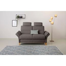 OTTO home 2-Sitzer &raquo;Westerland&laquo; Federkern-Polsterung. wahlweise mit Armlehnfunktion grau 98% Polyester 2% Polyamid B/H/T: 166cm x 90cm x 89cm, Olympia
