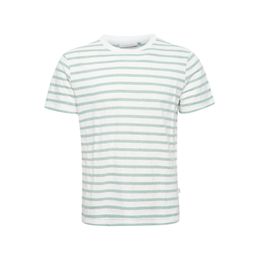 Casual Friday Herren T-Shirt "T-Shirt CFThor", gr&uuml;n, Gr. XL, Obermaterial: 68% Baumwolle CO. 18% Polyester PES. 14% Leinen LI., Shirts