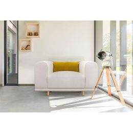 OTTO home Loveseat &raquo;Maroon Sessel&laquo; in skandinavischem Design, mit losem Kissen beige Struktur grob ( 100% POLYPROPYLEN;Struktur fein ( 100% Polyester)
