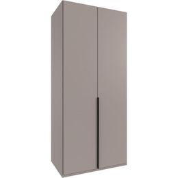 wimex Kleiderschrank &raquo;Mugano,in 5 Breiten,2 H&ouml;hen,2 Tiefen, viele Farben, Made in Germany&laquo; in Basic oder Premium Ausstattung, mit langen Griffen aus Metall,